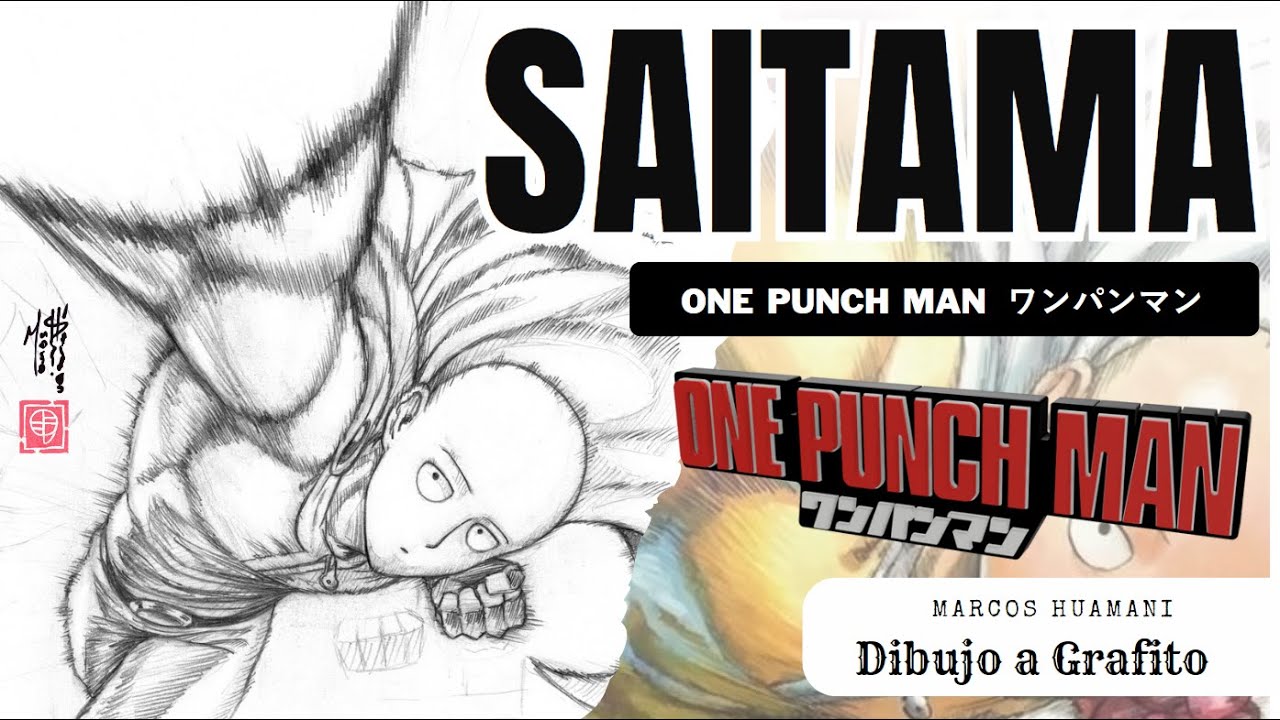 【SESIÓN #183】"PERSPECTIVA en plano picado" - Dibujando a SAITAMA de ...