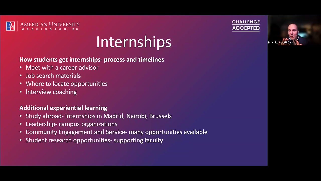 Supporting Your Student in the Job and Internship Search - YouTube