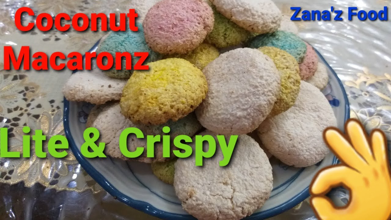 #QuickCoconutMacaronz |#ZanazBaking |Zana'z Food - YouTube