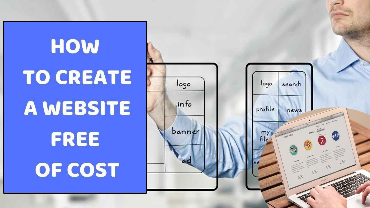 How to make your own Website for free using WIX | Step by Step Tutorial ...