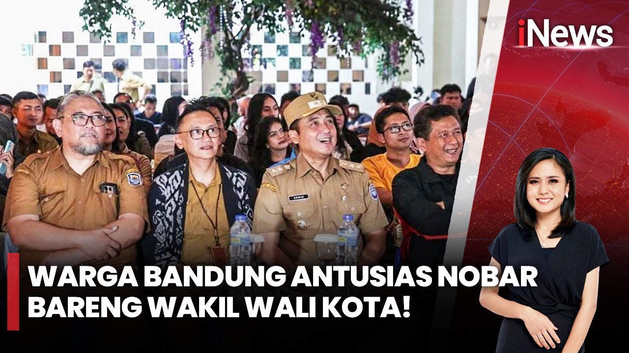 Wakil Wali Kota Bandung Hadiri Nobar Perdana "Gober Paris Van Java" | iNews Siang | 03/05 - YouTube