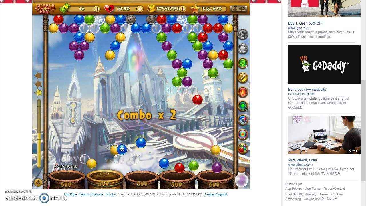 Bubble Epic Level 110 - YouTube