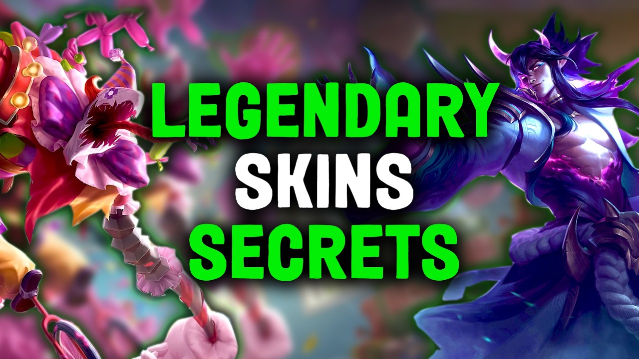 ALL HIDDEN FEATURES IN LEGENDARY SKINS YOU MISSED - YouTube
