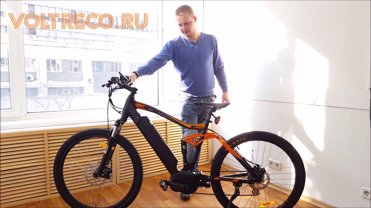 Электровелосипед Hoverbot CB-3 Обзор Voltreco.ru - YouTube