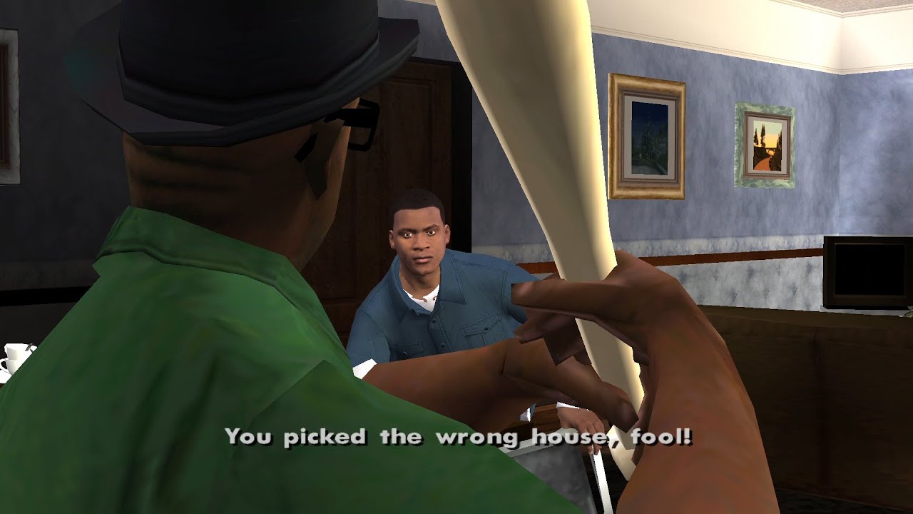 You Picked The Wrong House Fool But It's Franklin!!! - YouTube