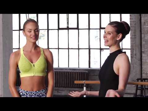 QuickClipsHQ - Candice Swanepoel Sexy Ballet Full Body Workout