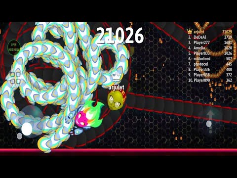 OMG😲!BOSS CHROMA VS SLY POTTER EPIC SNAKE IO GAMEPLAY IN SNAKE IO ...