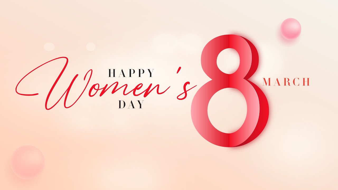 Thiệp chúc mừng ngày 8 tháng 3 I Happy Women's day I 8 march I Buffalo ...