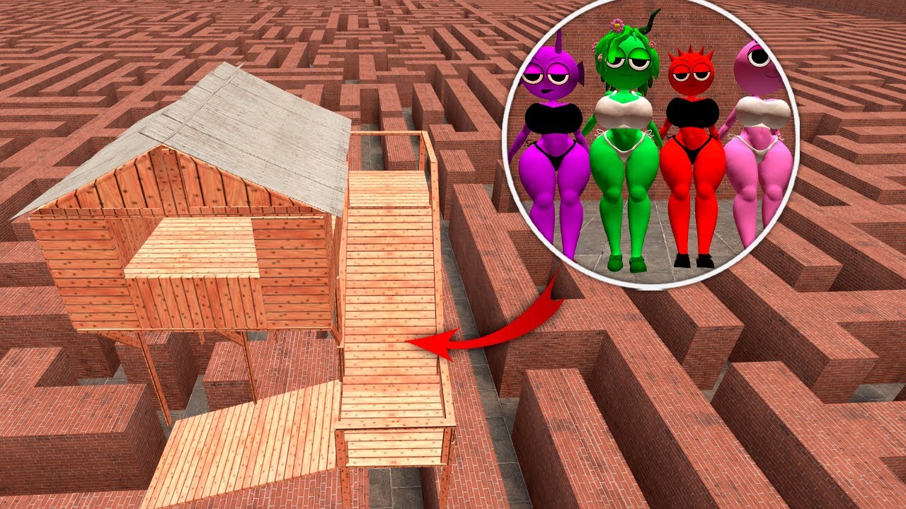 Smallest Incredibox Miss Sprunki VS Towers In Garry's Mod! - YouTube