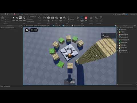 Block Placement/Building system (Roblox Studio Showcase) - YouTube