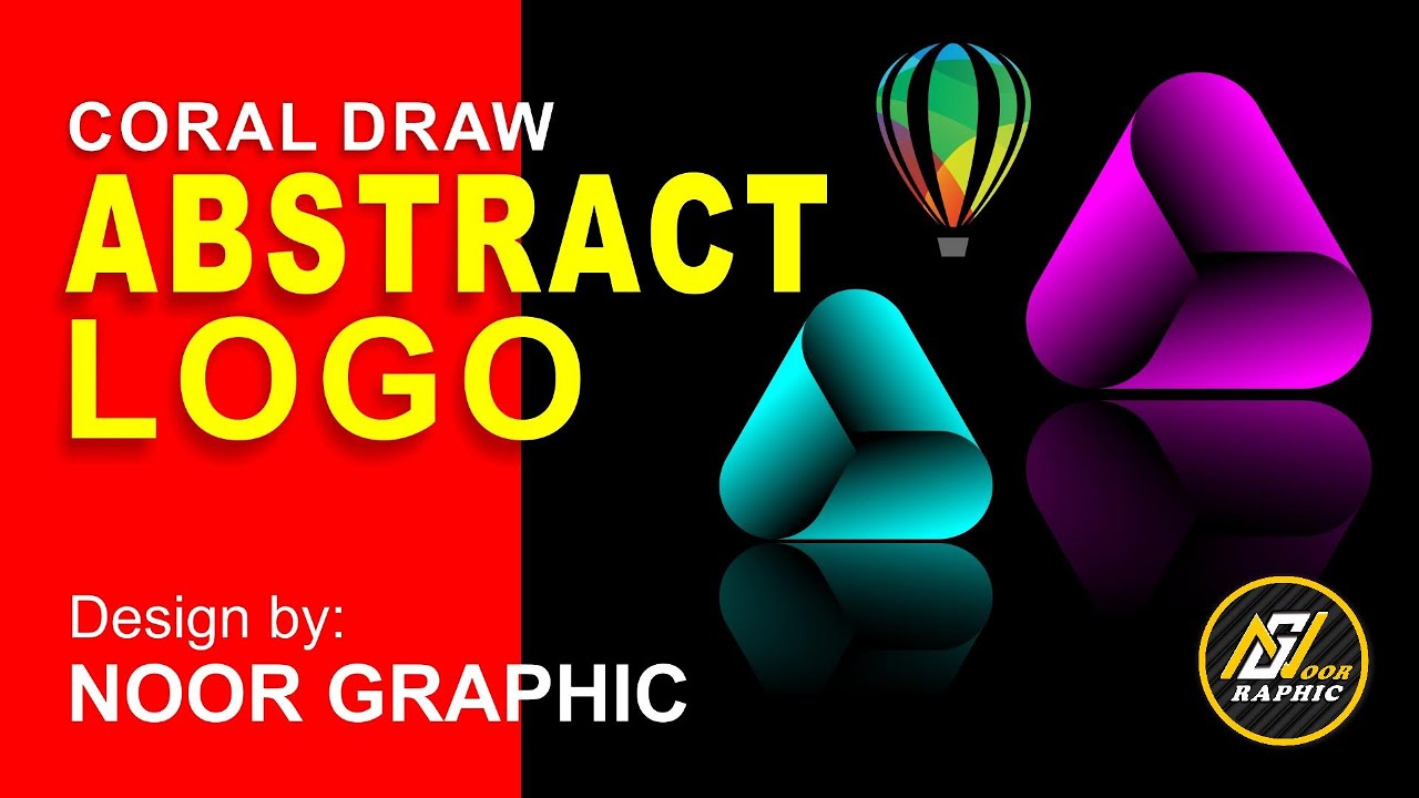 Coral Draw Tutorial for Students & Expert | Abstract Design learn with ...