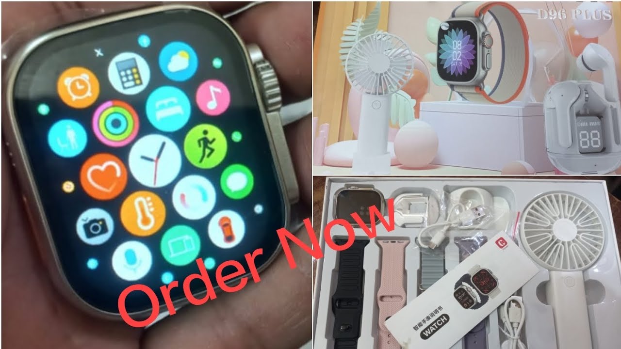 Daraz shopping haul|D96 plus smart watch|Shopping haul daraz|ELO ...