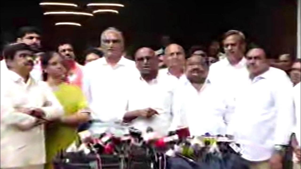LIVE: Harish Rao, Padi Kaushik Reddy Press Meet | Telangana Bhavan | BRS Live Feed - YouTube
