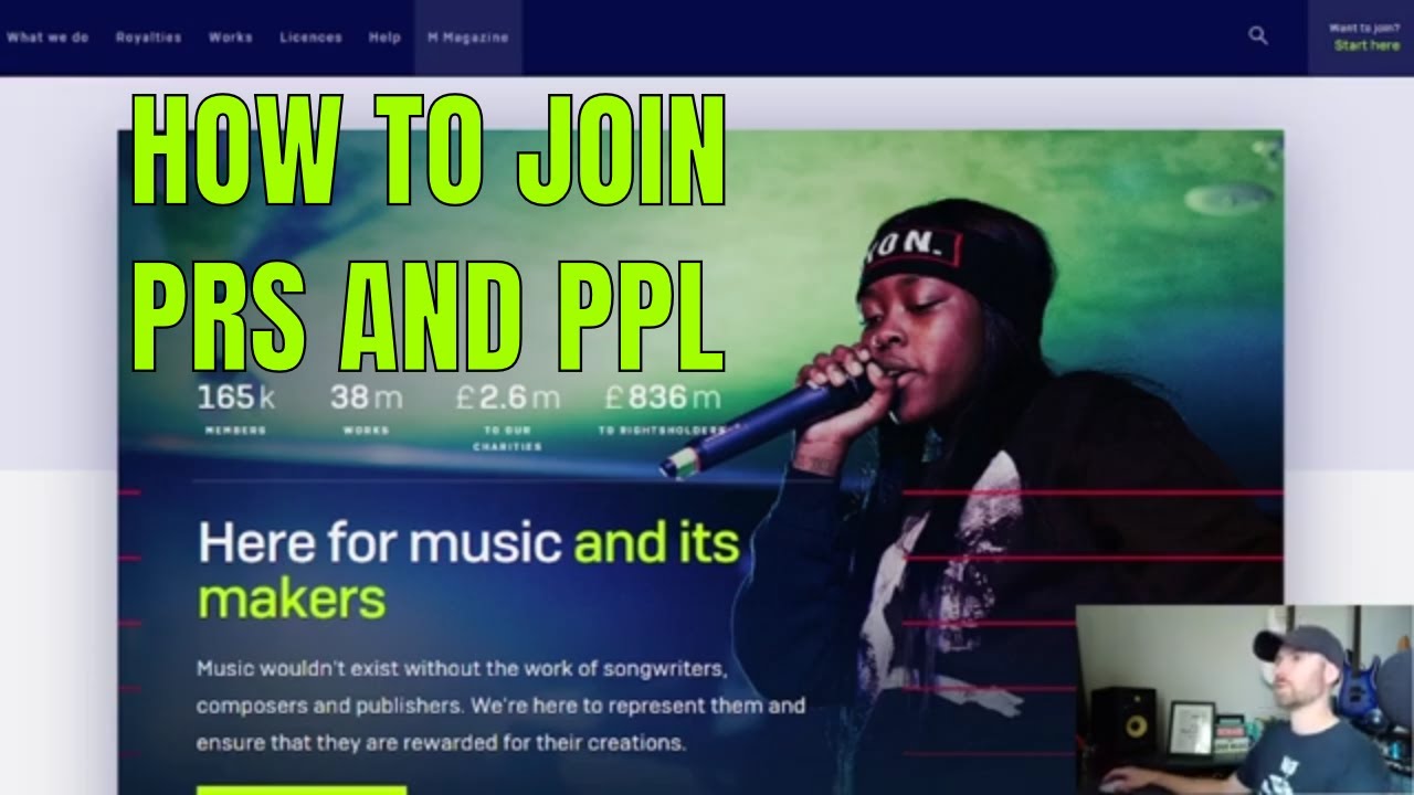 How To Join PRS For Music And PPL - YouTube