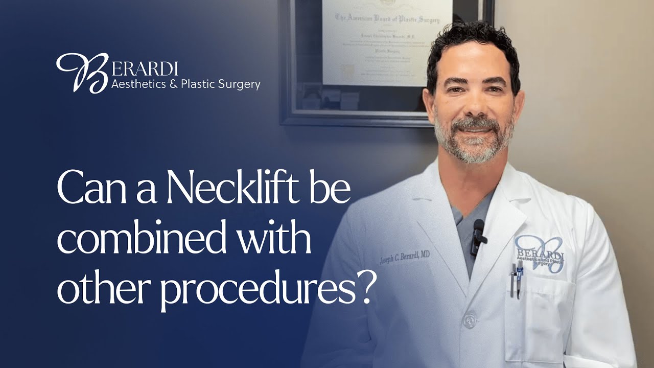 Can a Necklift be combined with other procedures? | Dr. Joseph Berardi ...