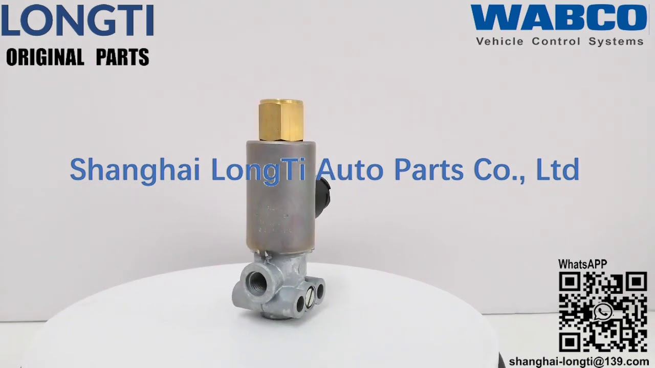 WABCO 3/2 Solenoid valve4721732860 - YouTube