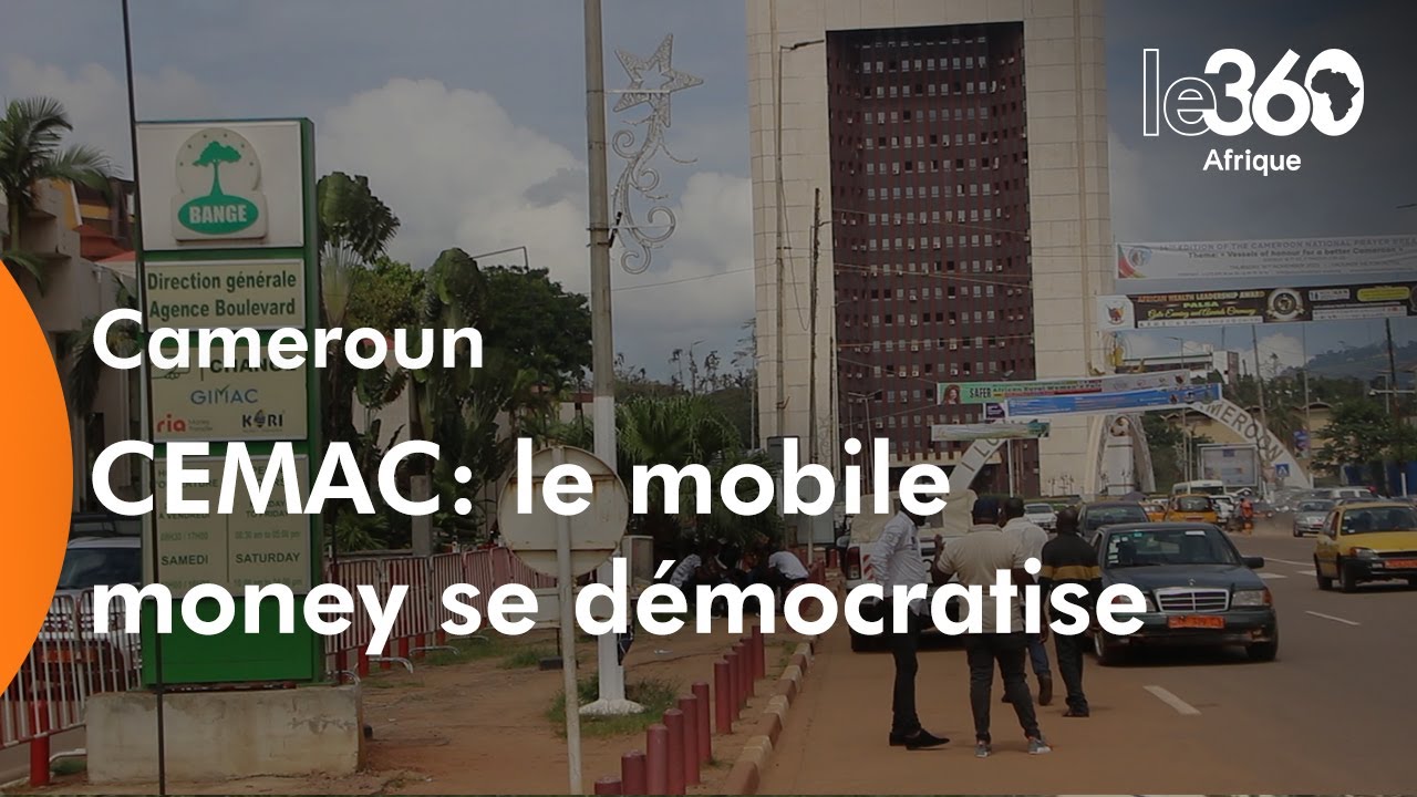 CEMAC: le mobile money, monnaie courante dans les transactions - YouTube