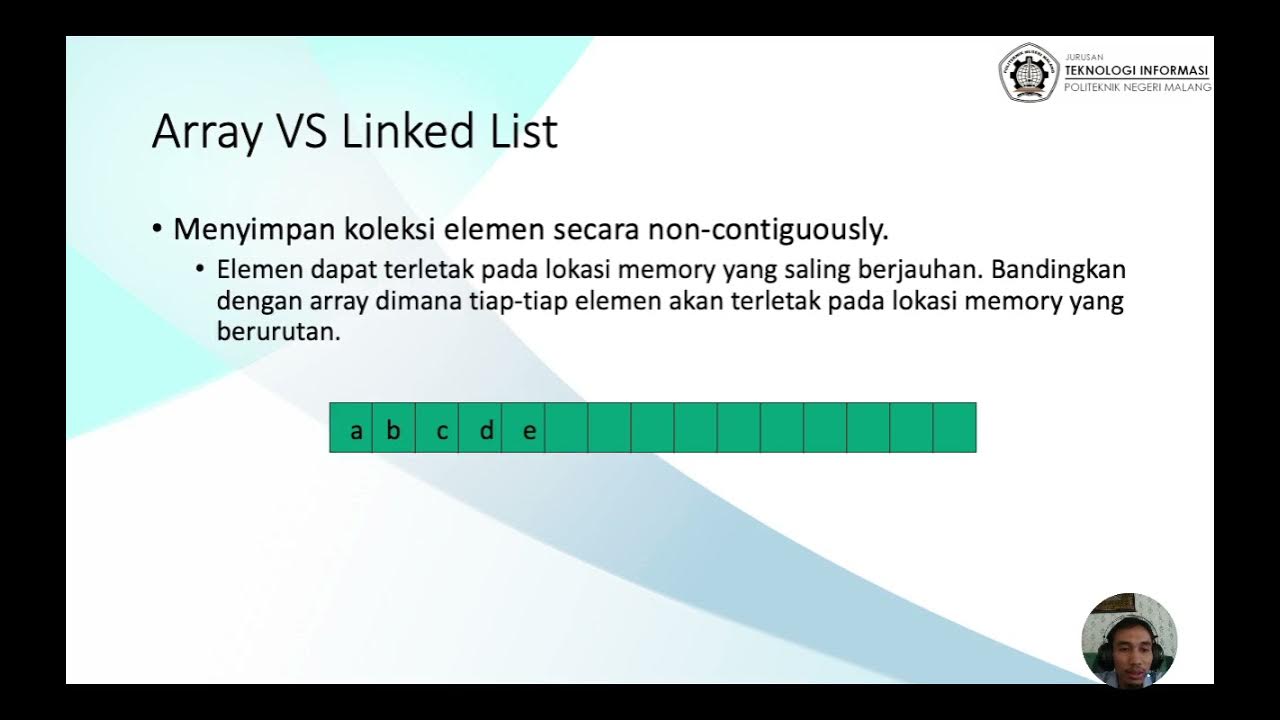 Algoritma dan Struktur Data Teori#11 - Linked List - YouTube