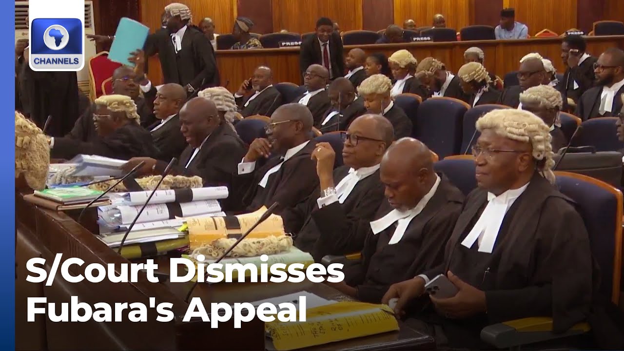S'Court Dismisses Fubara's Appeal Against Amaewhule Group - YouTube