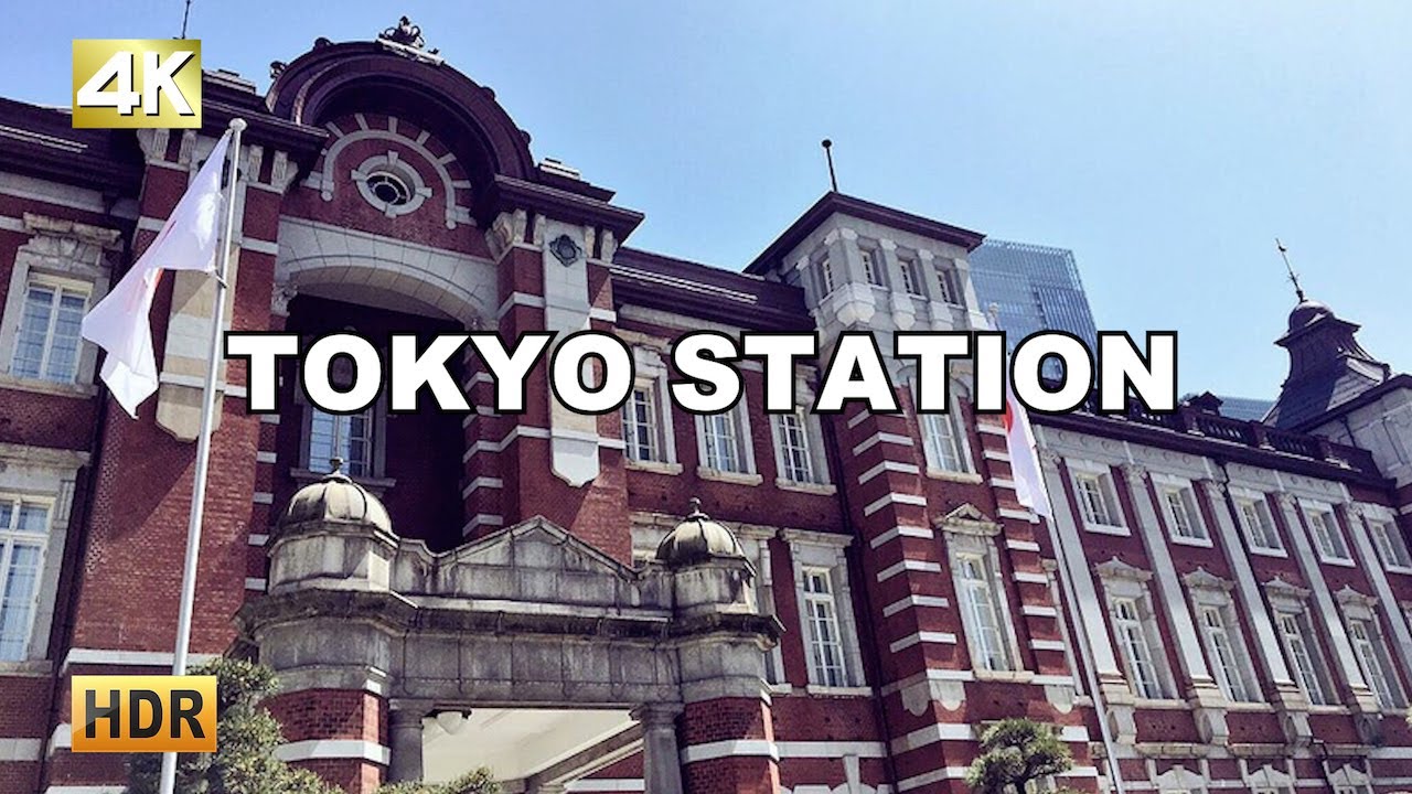【4K HDR】Walking at daytime in Tokyo Station,Tokyo - YouTube