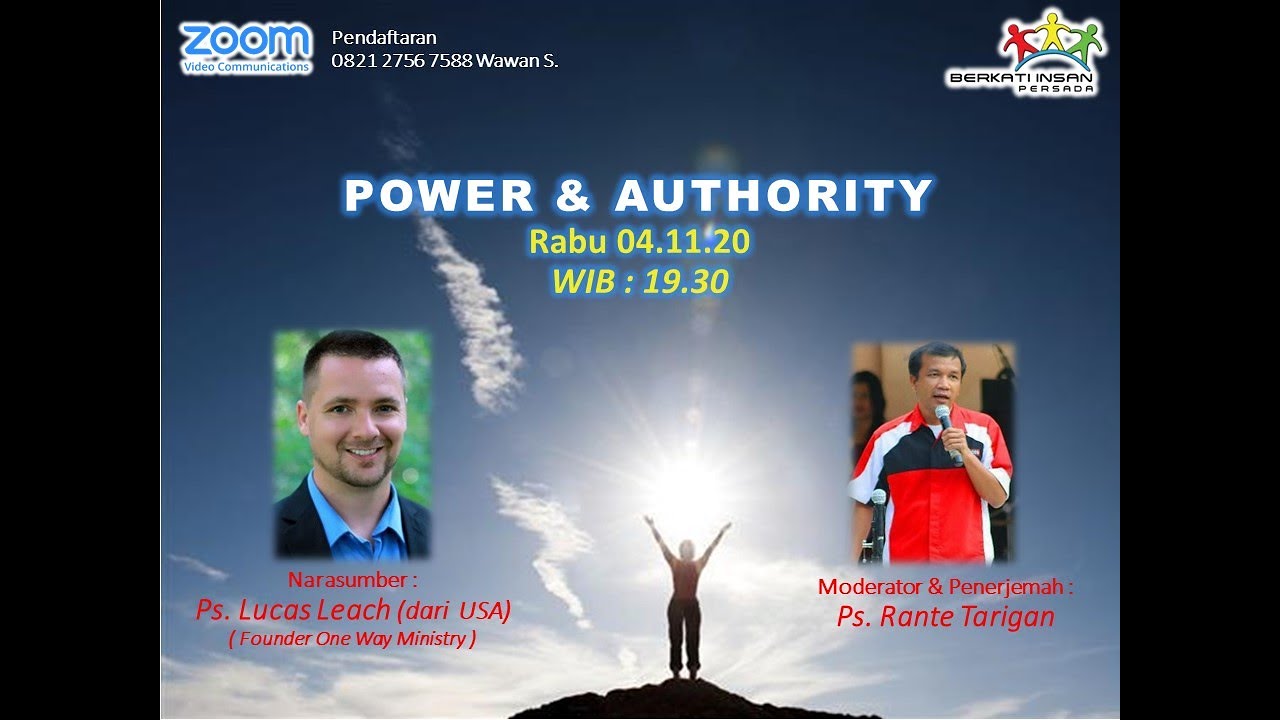 Power and Authority - Ps. Lucas Leach - YouTube