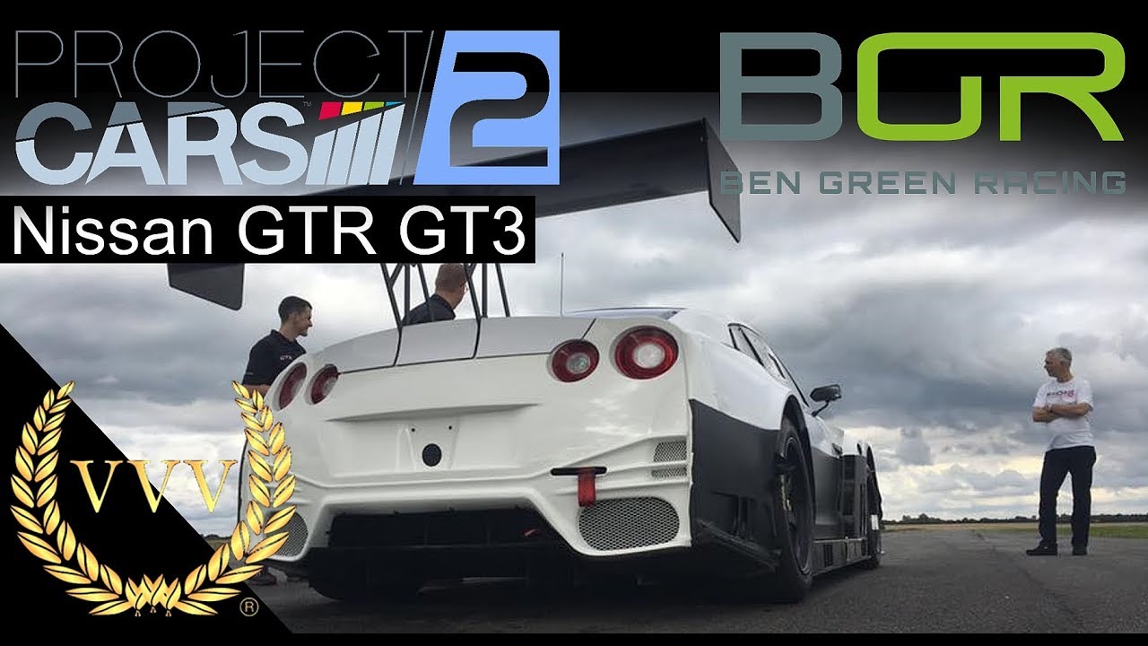 Ben Green Racing - Project Cars 2, Donnington, Nissan GTR GT3 - YouTube