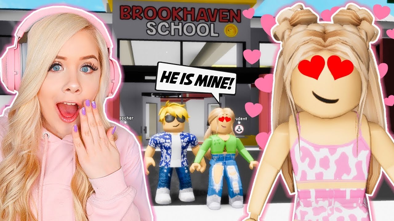MEETING THE NEW BOY AT SCHOOL IN BROOKHAVEN🏡 (BROOKHAVEN RP ROBLOX ...