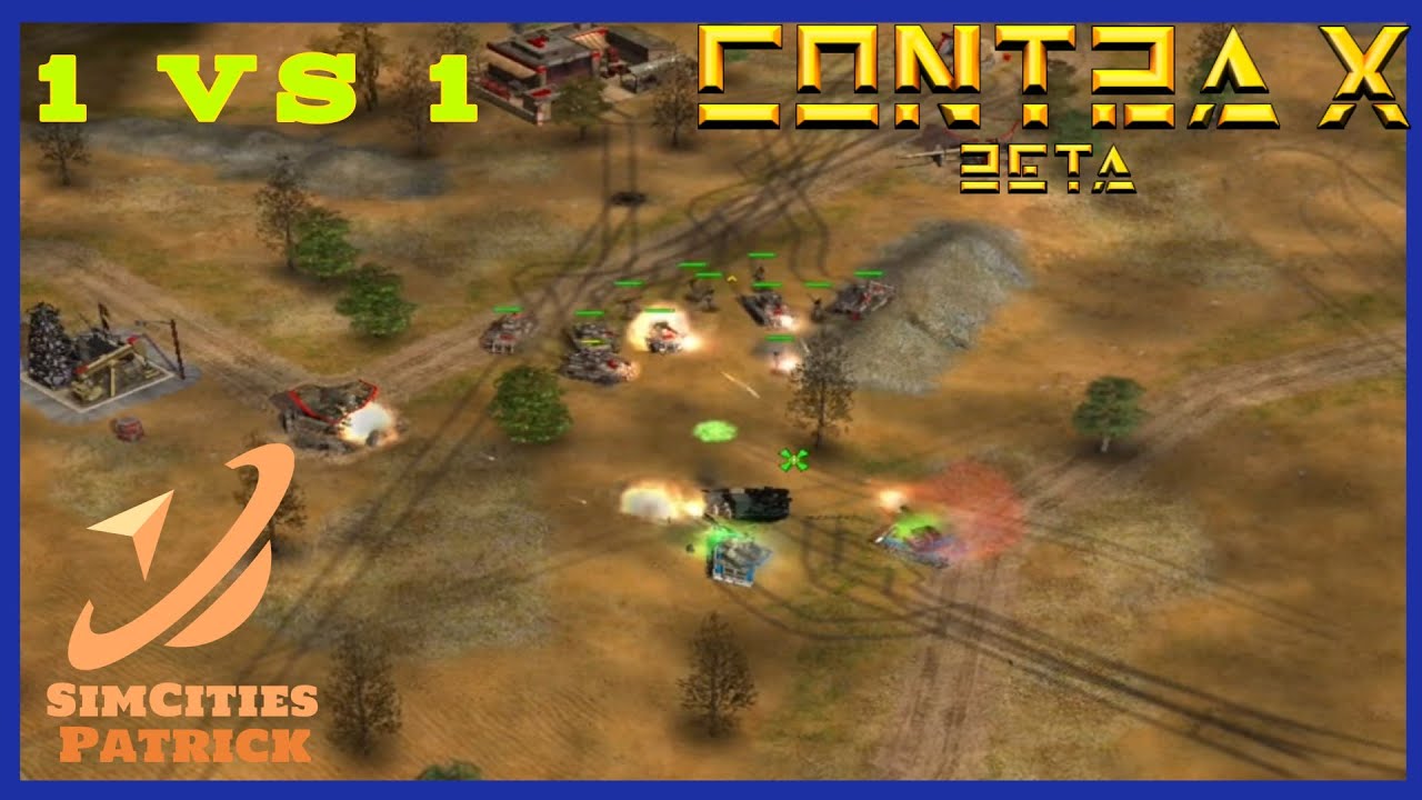 Command and Conquer Generals Zero Hour Contra Mod | 1vs1 Hard AI ...