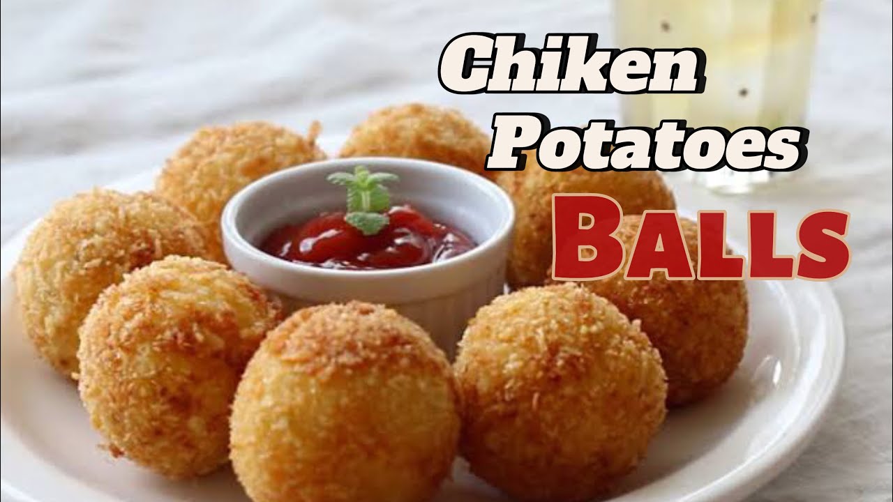 Chicken Potatoes Balls || Delicious 😋 || Recipe || #food #deliciousfood ...