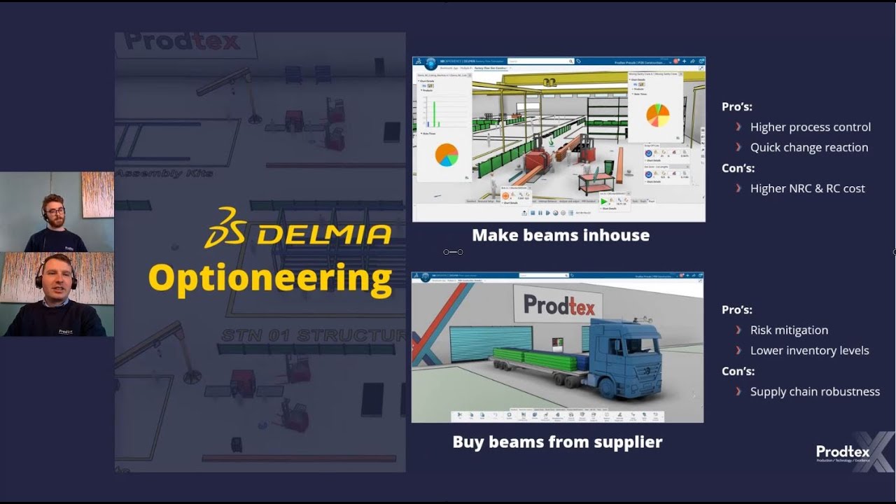 Optioneering in offsite construction with digital factory design - YouTube