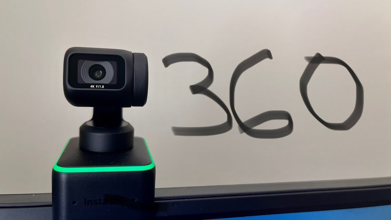 The BEST Webcam in the WORLD - Insta Link 360 Review - YouTube