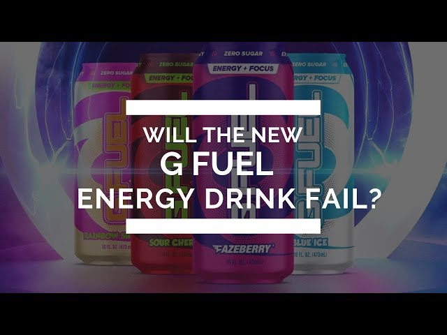G Fuel Ingredients G FUEL Energy Formula | Blue Ice Tub | Antioxidant
