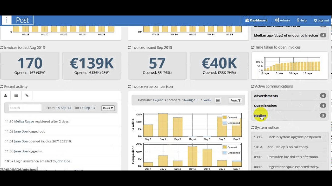 Ipost Admin Communications - YouTube