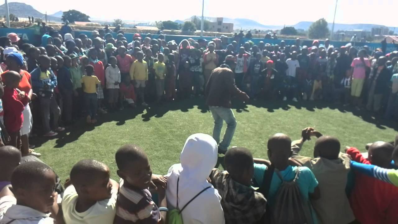 Dance off at Kick4Life in Lesotho.... - YouTube