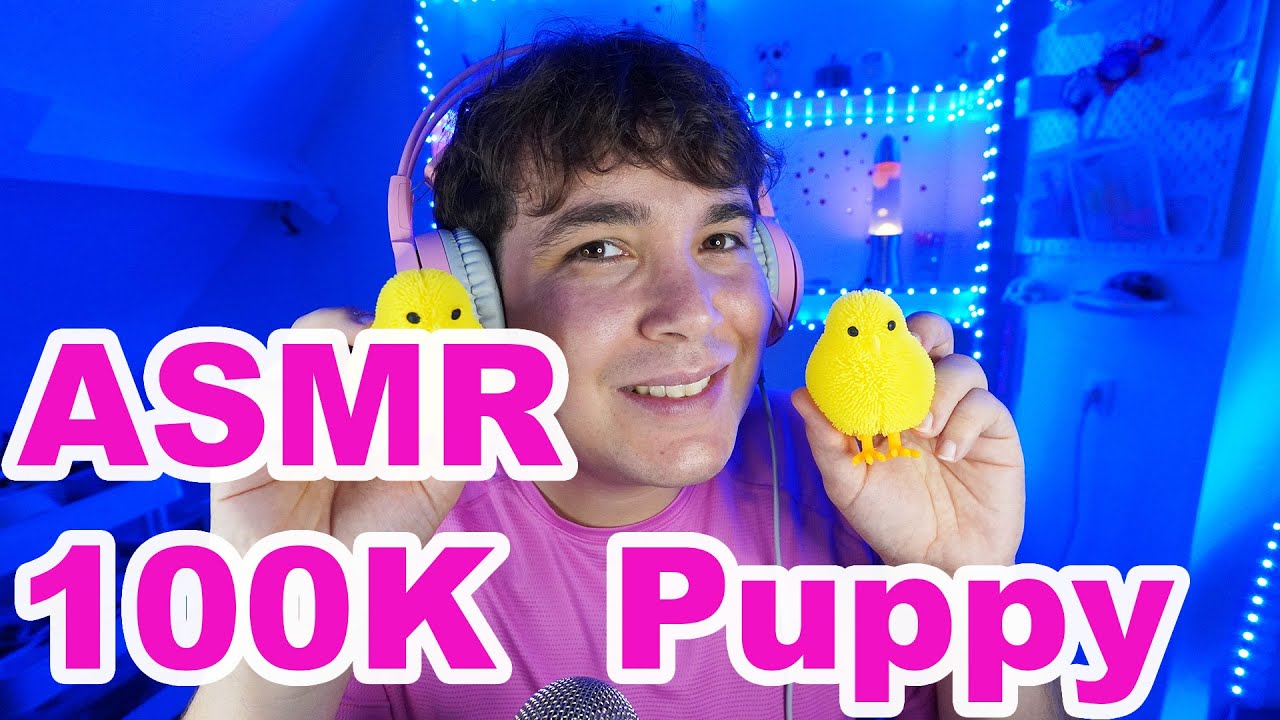 ASMR 100K PUPPY - YouTube
