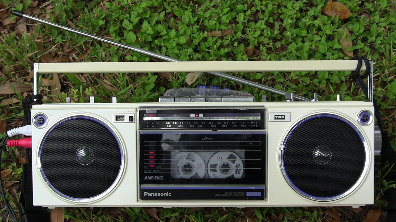 Panasonic RX-F20 #3 TPS Cassette records from source Restored by James ...