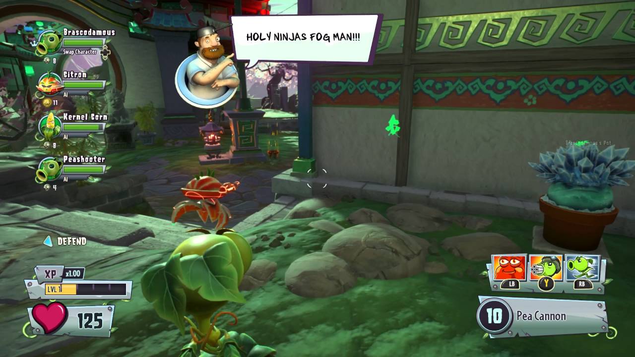 Plants Vs Zombies GW2 - Dave Bot 3000 Fireworks of the Ancients - YouTube