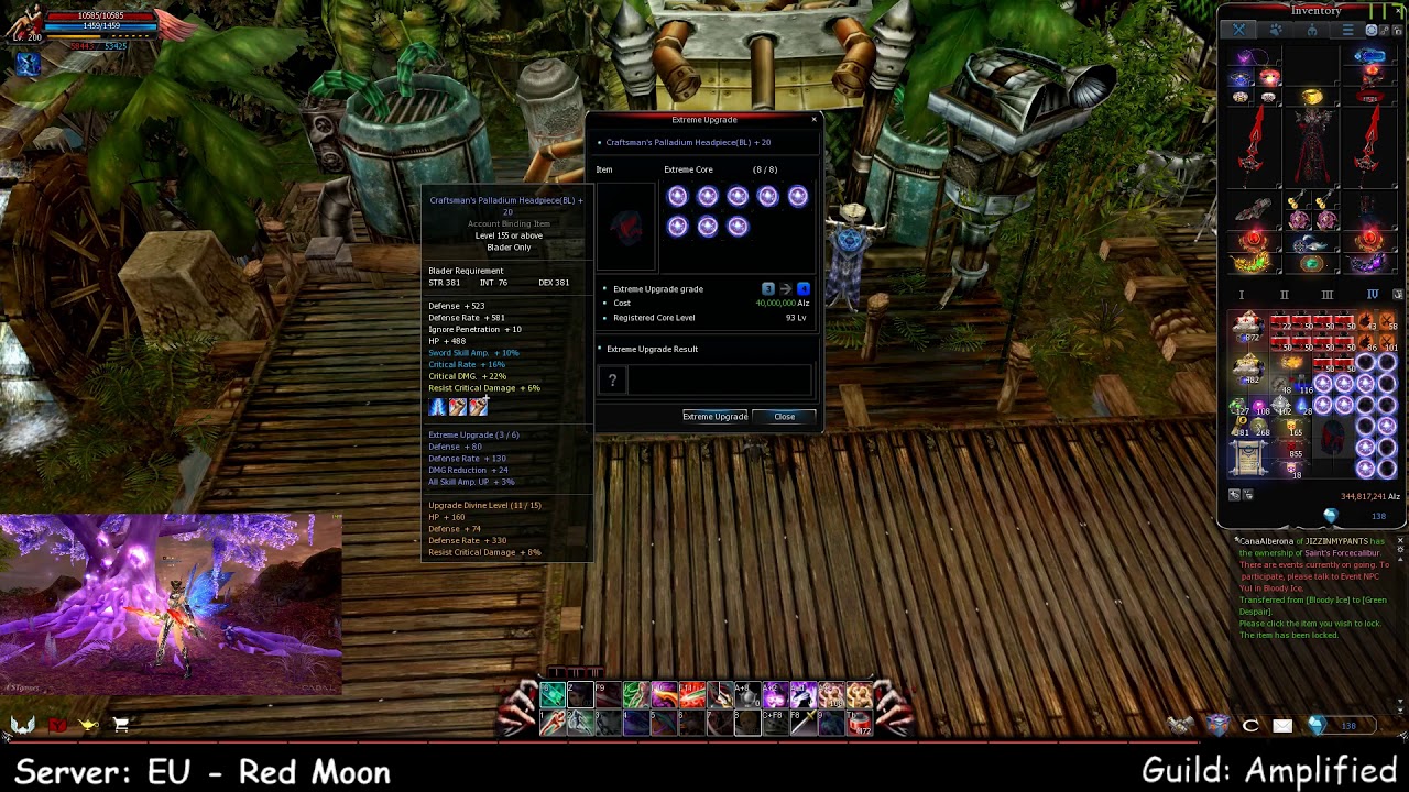 CABAL Online: Extreme Upgrade 4 CM Palladium Headpiece - YouTube