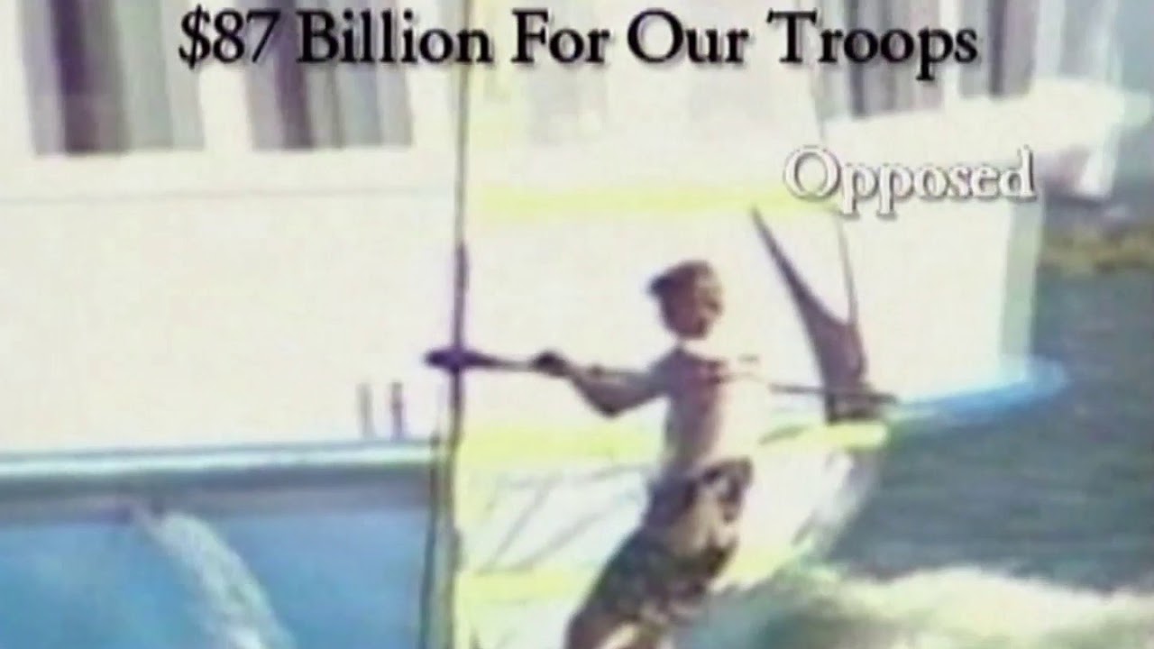 Presidential ad: “Windsurfing” George W. Bush vs. John Kerry [2004 ...