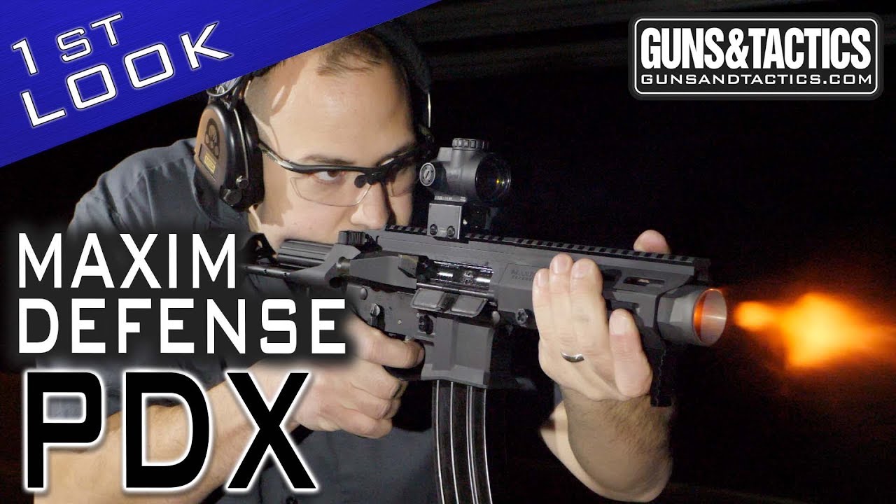 First Look at the Maxim Defense PDX - YouTube