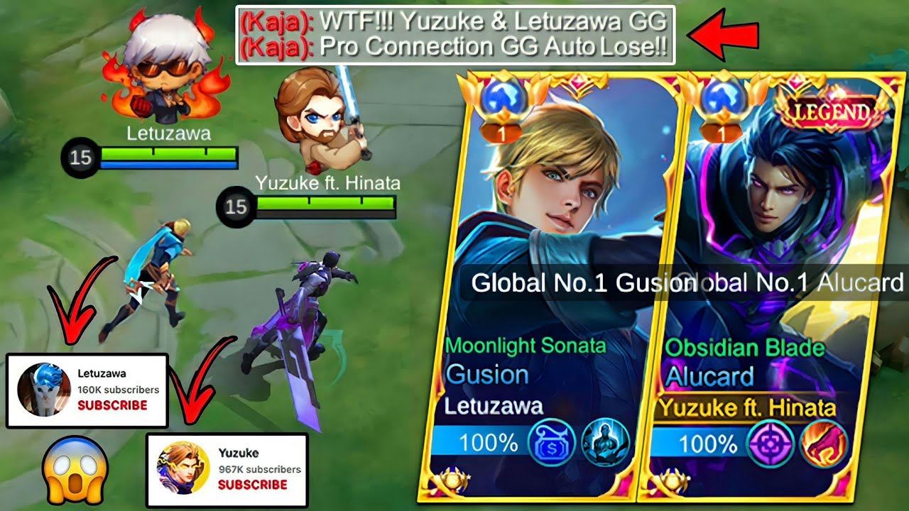 WTF!! | Yuzuke Meets LETUZAWA for the FIRST TIME | World BEST Alucard ...