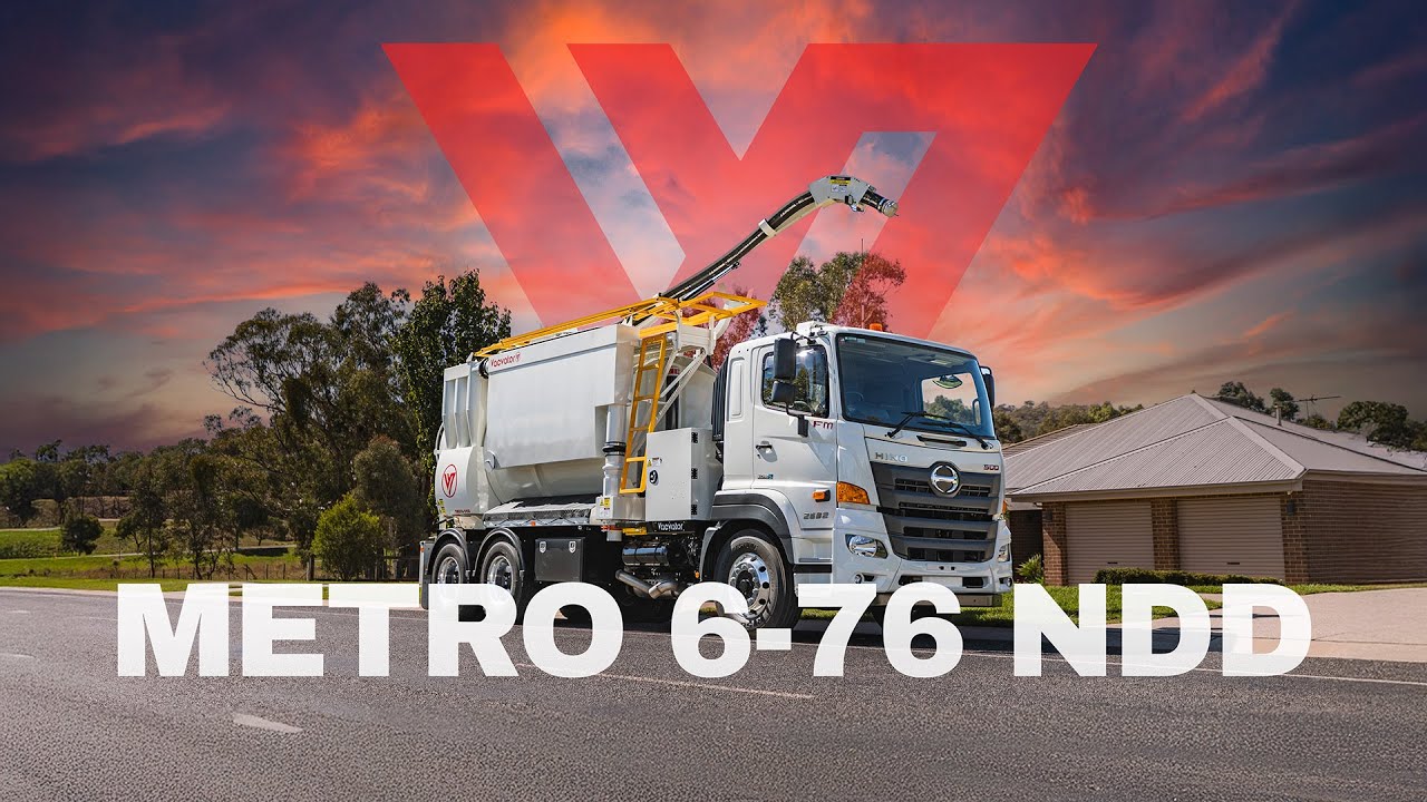 Vacvator METRO 6-76 NDD Vacuum Excavation Truck - YouTube