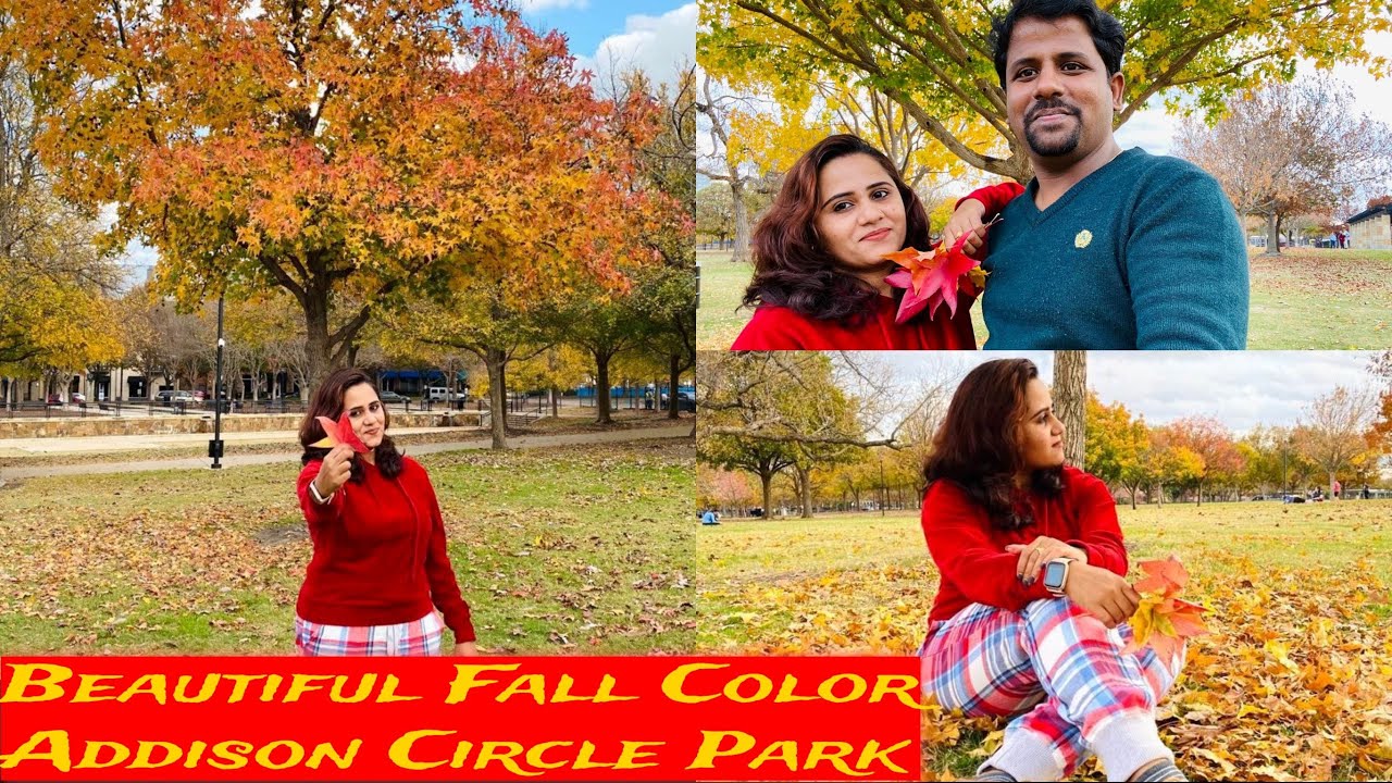 Fall Colors in Addison, Dallas | Fall Colors Addison Circle Park ...