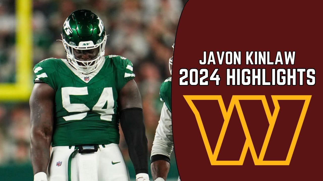 Javon Kinlaw 2024 Highlights 🔥 | Welcome to the Commanders - YouTube