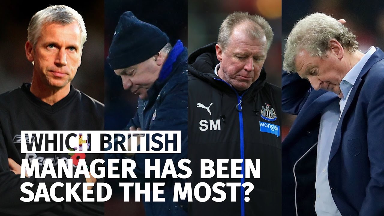 Which British Football Manager Has Been Sacked The Most? - YouTube