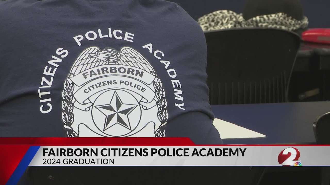 Fairborn residents graduate from Citizen's Police Academy - YouTube