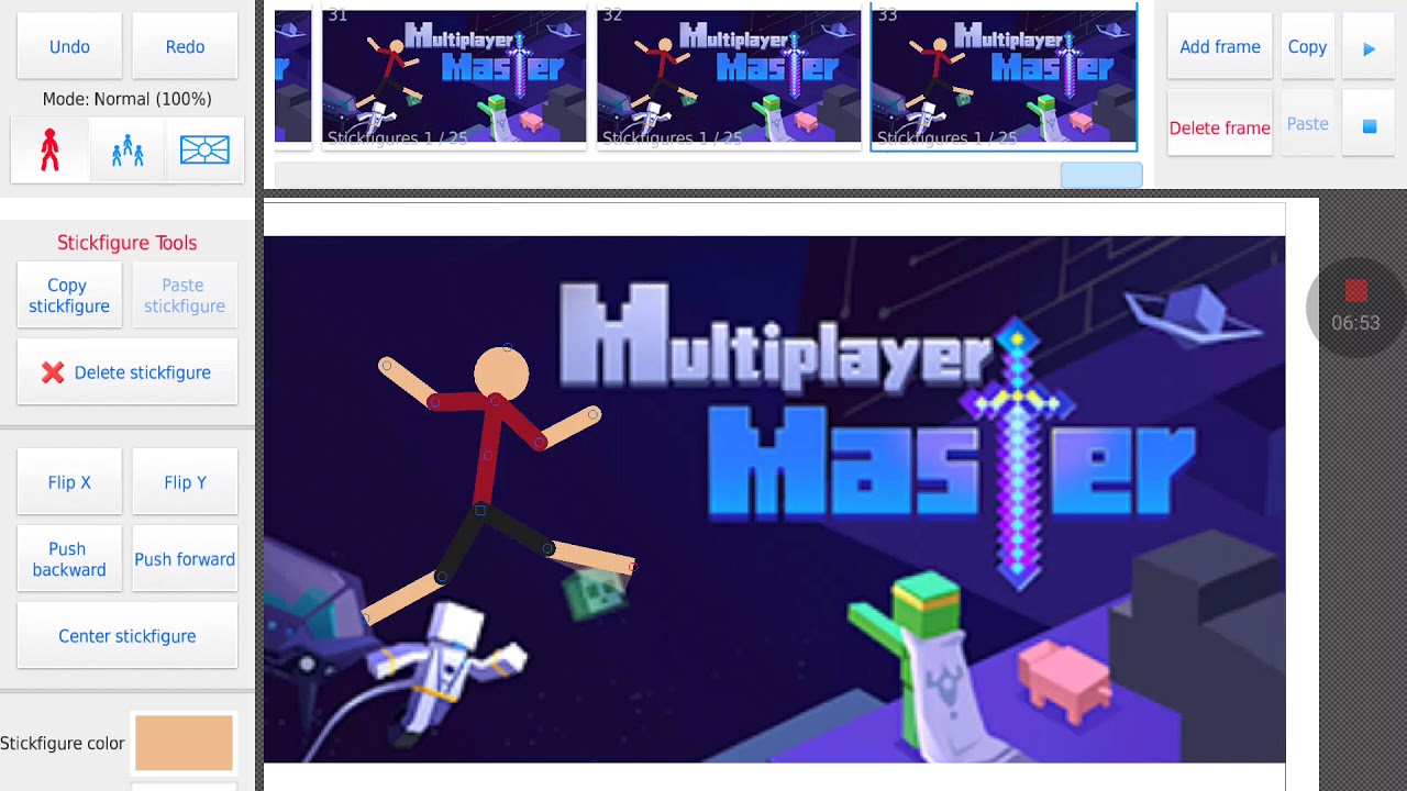 I try quick stickman animation maker - YouTube