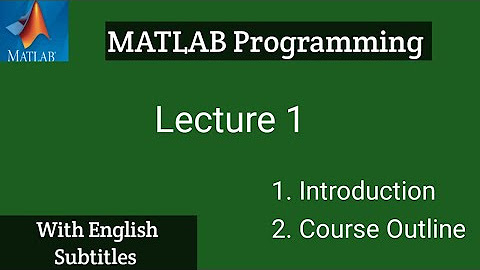 MATLAB Programming - YouTube