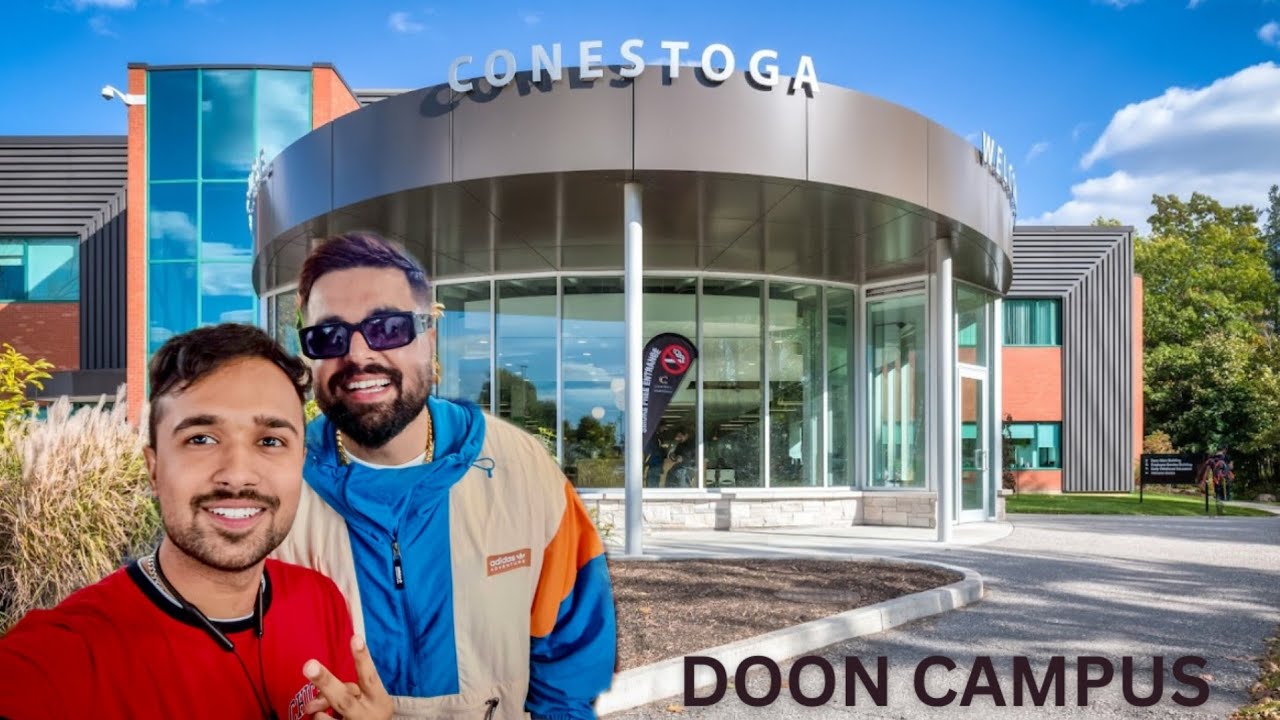 Met @NinjaOfficial01 in CONESTOGA COLLEGE Doon Campus😳🇨🇦|| - YouTube
