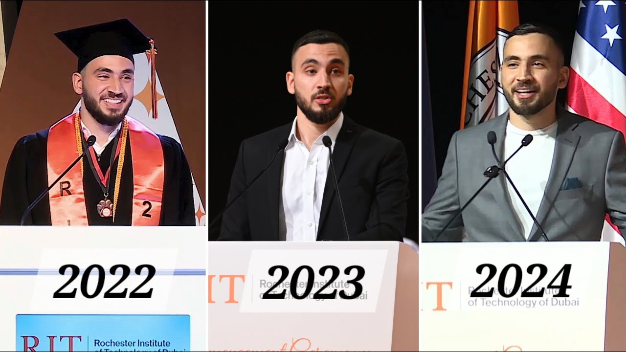 RIT Dubai Graduation Ceremony 2024 - MC Hassan Kodssi - YouTube